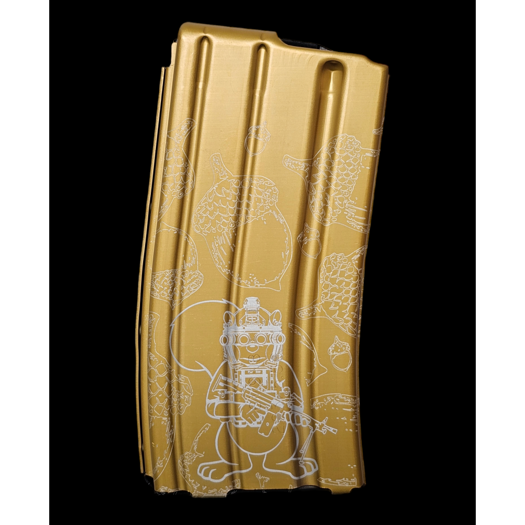 Squirrel Mag (Dura-mag) Al 20 Round Desert Gold
